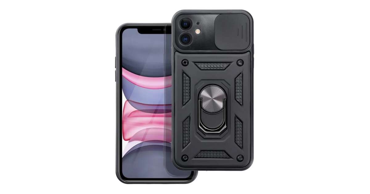 Defender iPhone 11 Tok - Ütésálló, Gyűrűvel | Pepita.hu