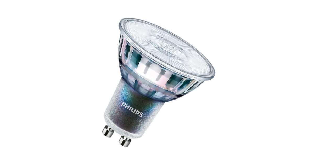 Philips Master Ledspot Expertcolor 5 5w Gu10 Led Spot Izzó Fehér