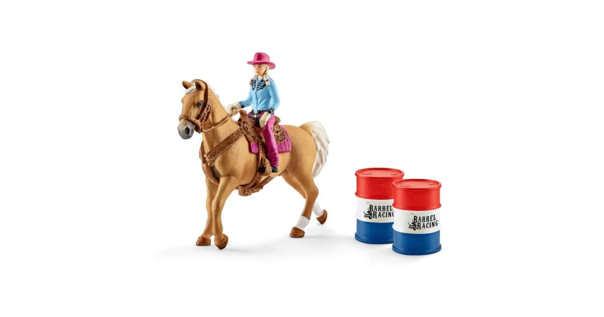 Schleich barrel racing cowgirl | Pepita.com