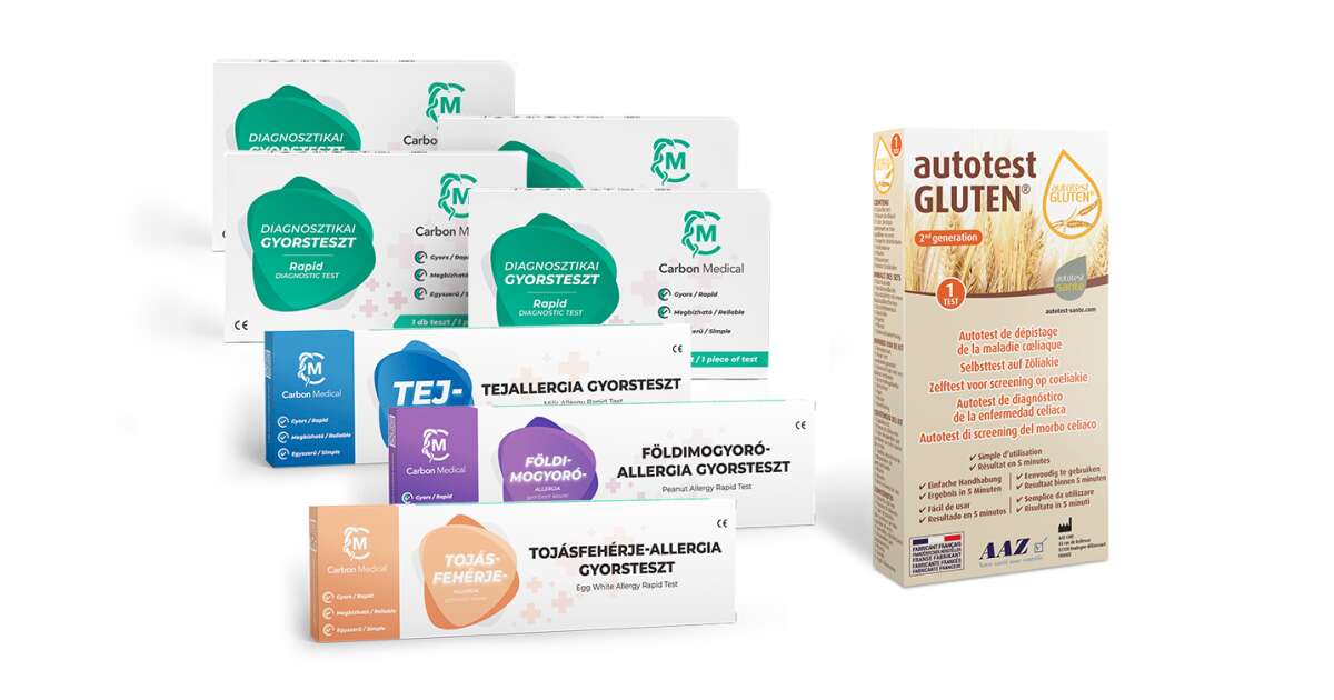 Ételallergia gyorsteszt csomag | Pepita.hu