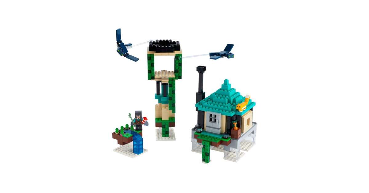 LEGO Minecraft Égi Torony - Építőjáték - 565 db | Pepita.hu
