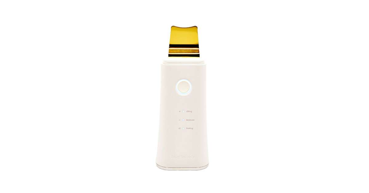FACE FACTORY Korea Z Peeling 3 in 1 ultrasonic device with 24K blade ...