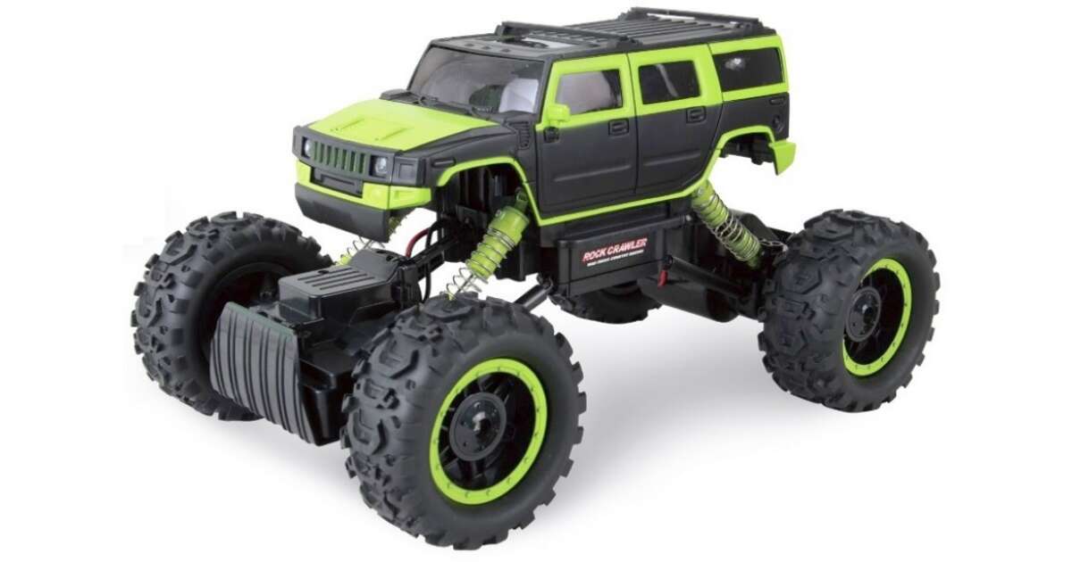HB Rock Crawler - távirányítós autó, 4WD 1:14, Zöld | Pepita.hu