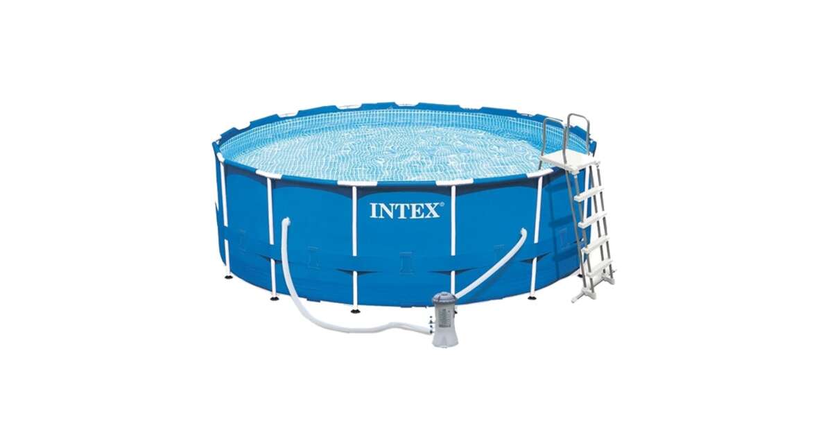 Intex Fémvázas Medence - 4,57 x 1,22 m | Pepita.hu