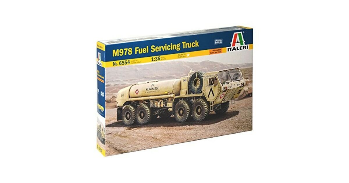 Kit de construit camion militar HEMTT M978 cisterna, 1:35 | Pepita.com