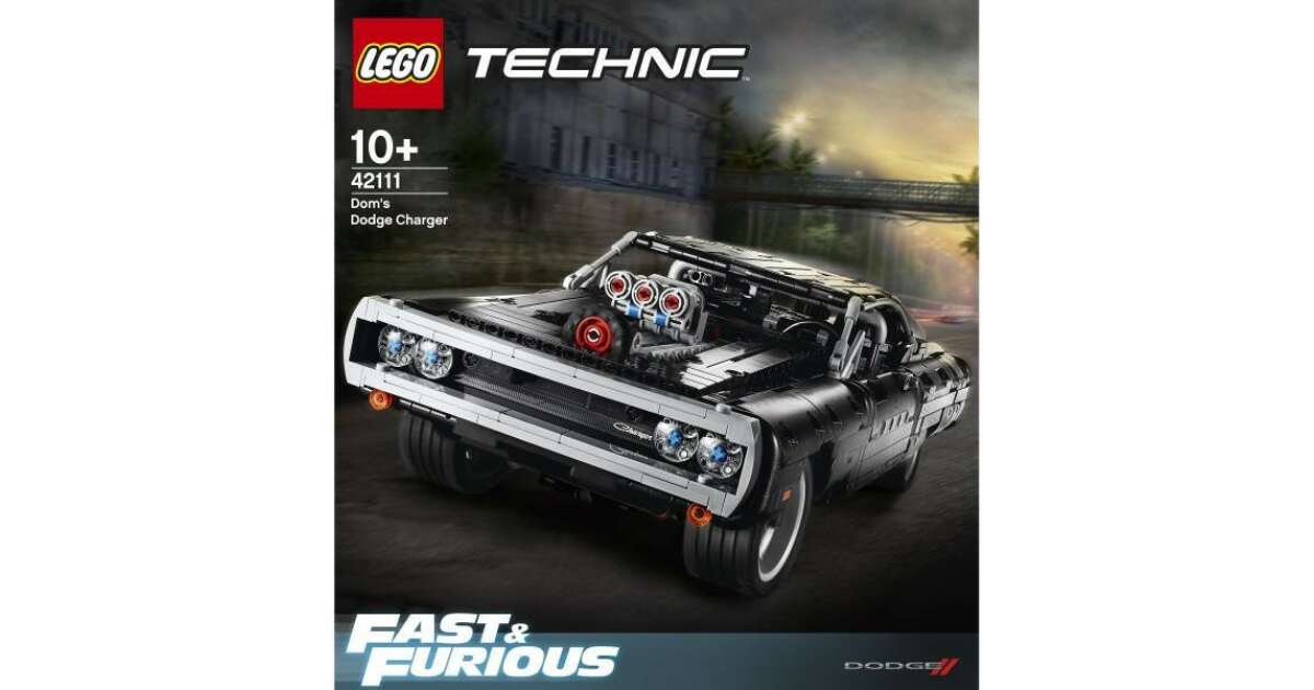 LEGO® Technic - Dom's Dodge Charger (42111) | Pepita.hu