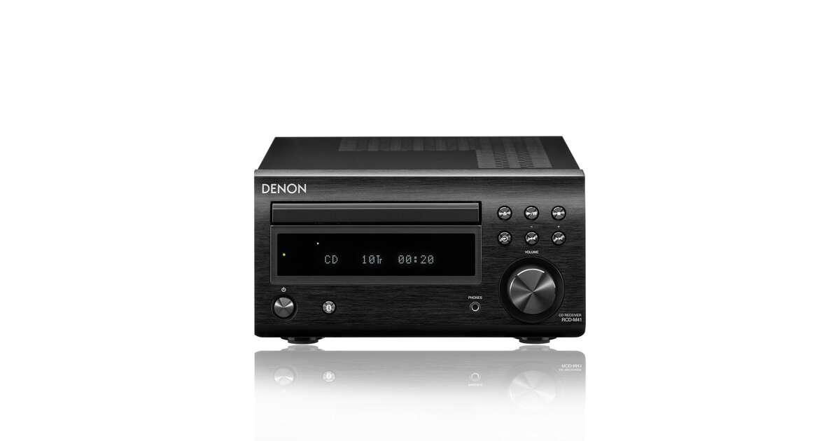 Denon D-M41DAB Micro HiFi rendszer - Fekete | Pepita.hu
