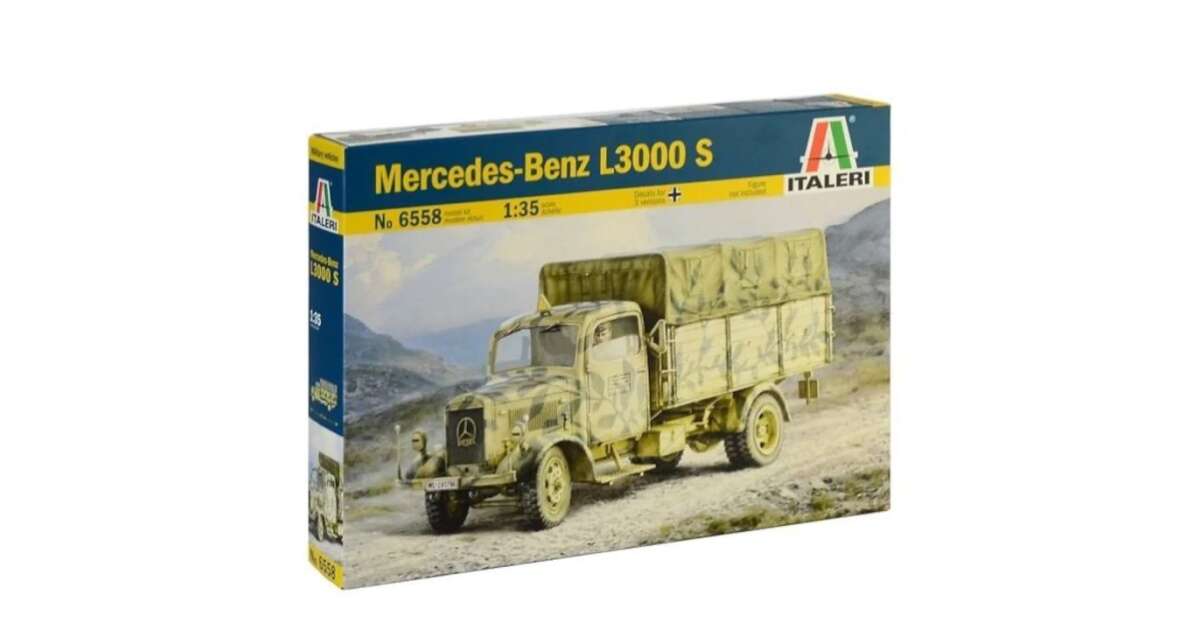 Italeri Mercedes-Benz L3000 műanyag modell (1:35) | Pepita.hu