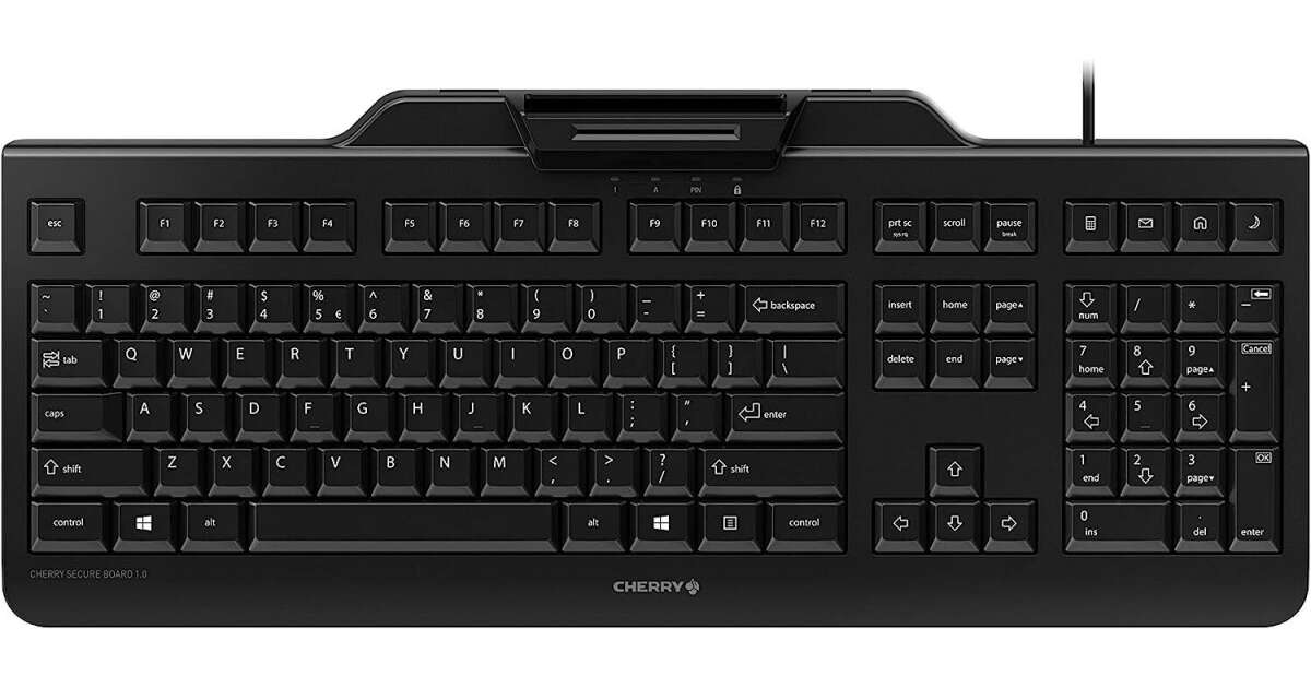 Recenzje: Klawiatura USB Cherry Secure Board 1.0 (czarna) - angielska ...