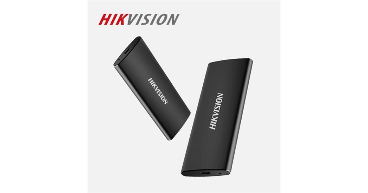 Hikvision 128GB T200N USB-C External SSD - Black | Pepita.com