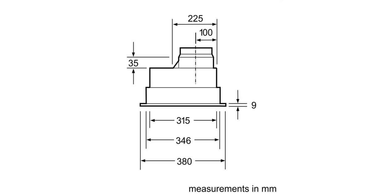 Bosch DHL555BL Kürtős páraelszívó, 618 m3/óra, 3 fokozat, C ...