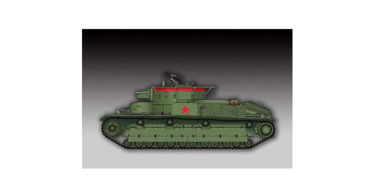 Trumpeter Soviet T-28 Medium Tank (Welded) 1:72 (07150) | Pepita.com