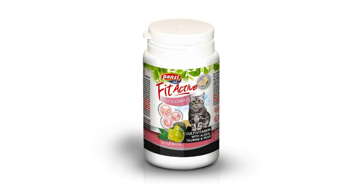 Panzi Fit Active Fit-a-Cat complex vitamin 60 db-os multivitamin ...