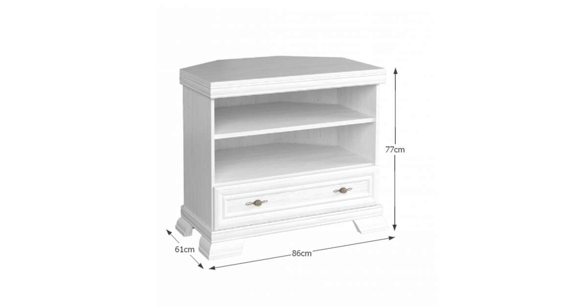 Kora K77_86 TV stand #white | Pepita.com