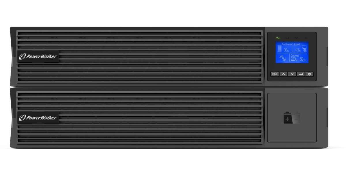 Zasilacz awaryjny UPS Power Walker On-Line 2000VA, ICR IoT PF1 USB ...