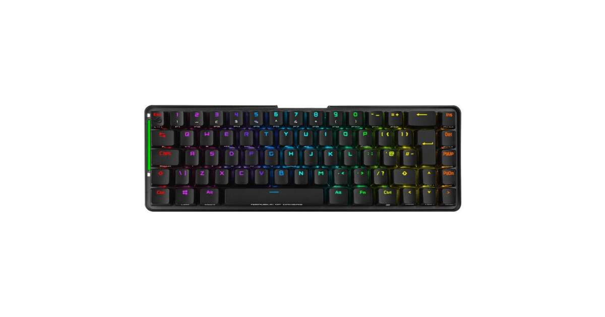 Asus ROG Falchion (Cherry MX RGB Red) Vezetékes Gaming Billentyűzet ...