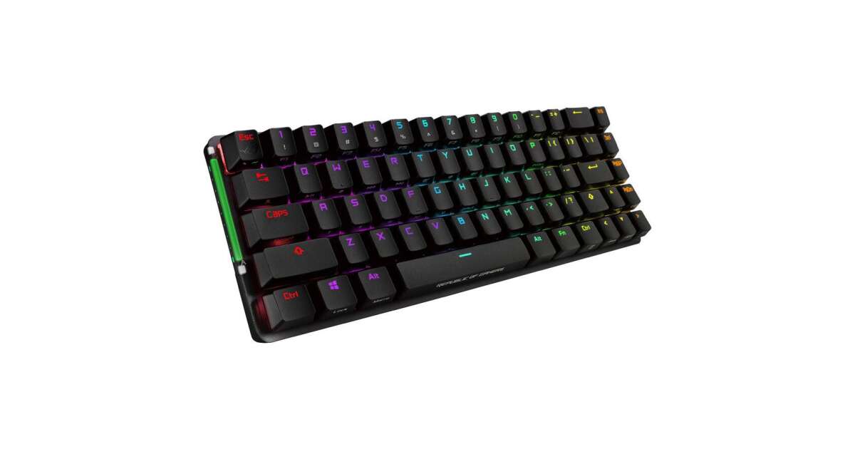 Asus ROG Falchion (Cherry MX RGB Red) Vezetékes Gaming Billentyűzet ...