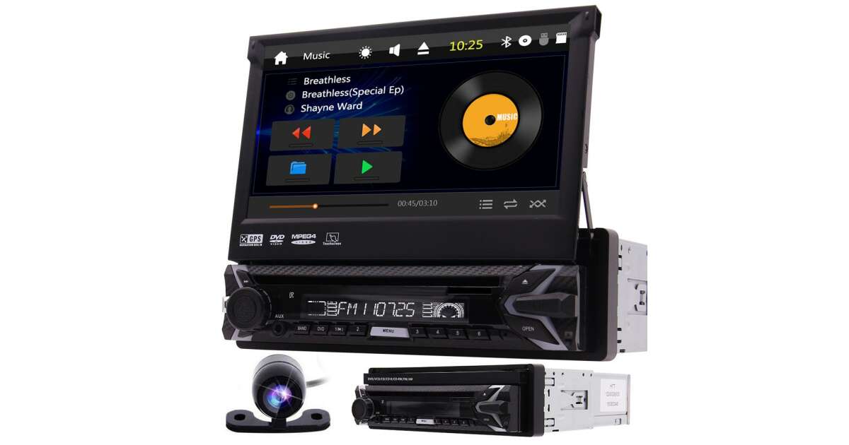 7 Inch Android Touchscreen Multimedia Head Unit for Car with Reversing ...