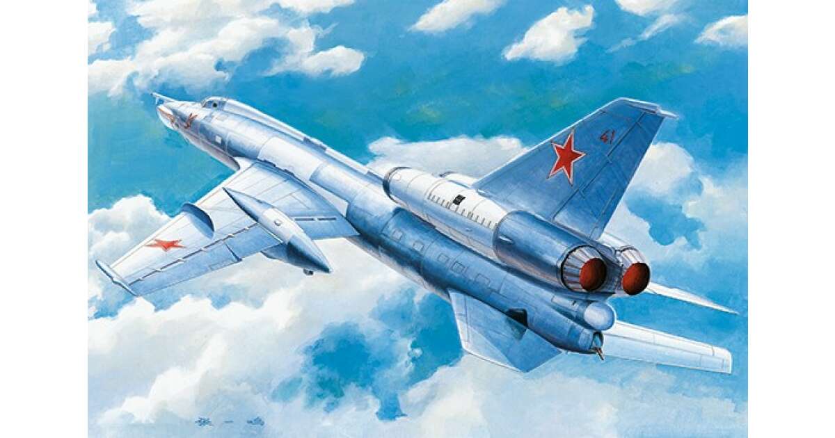 Trumpeter Tu-22K Blinder B Bomber repülőgép műanyag modell (1:72 ...
