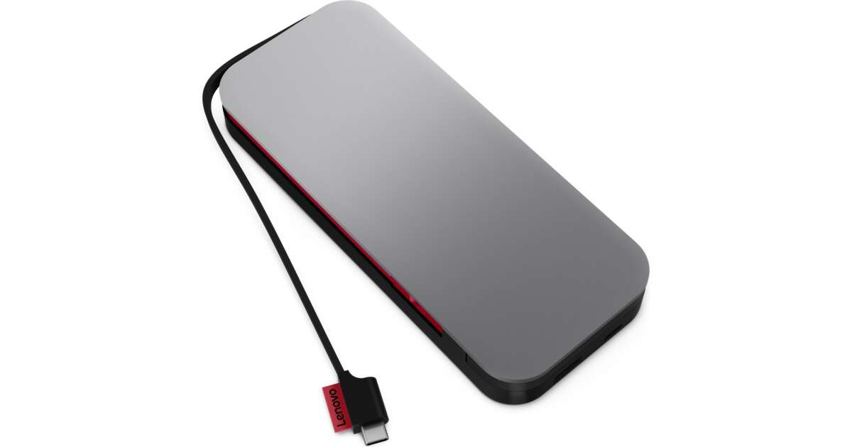 Lenovo Go USB-C Laptop Power Bank 20000mAh - Fekete | Pepita.hu
