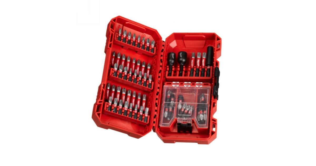 MILWAUKEE Csavarozó bit készlet 70 részes Shockwave™ Impact Duty ...