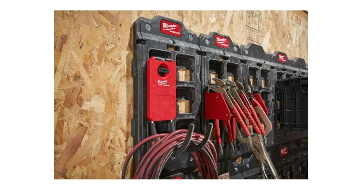 MILWAUKEE Akasztó ívelt 150 mm PACKOUT™ rögzítőlemezhez | Pepita.hu