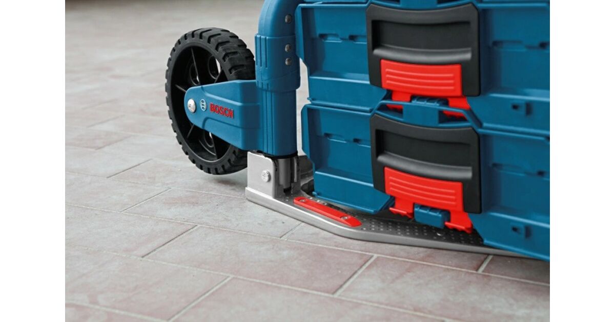 Bosch Alu Caddy Klappbarer Transportwagen Pepita