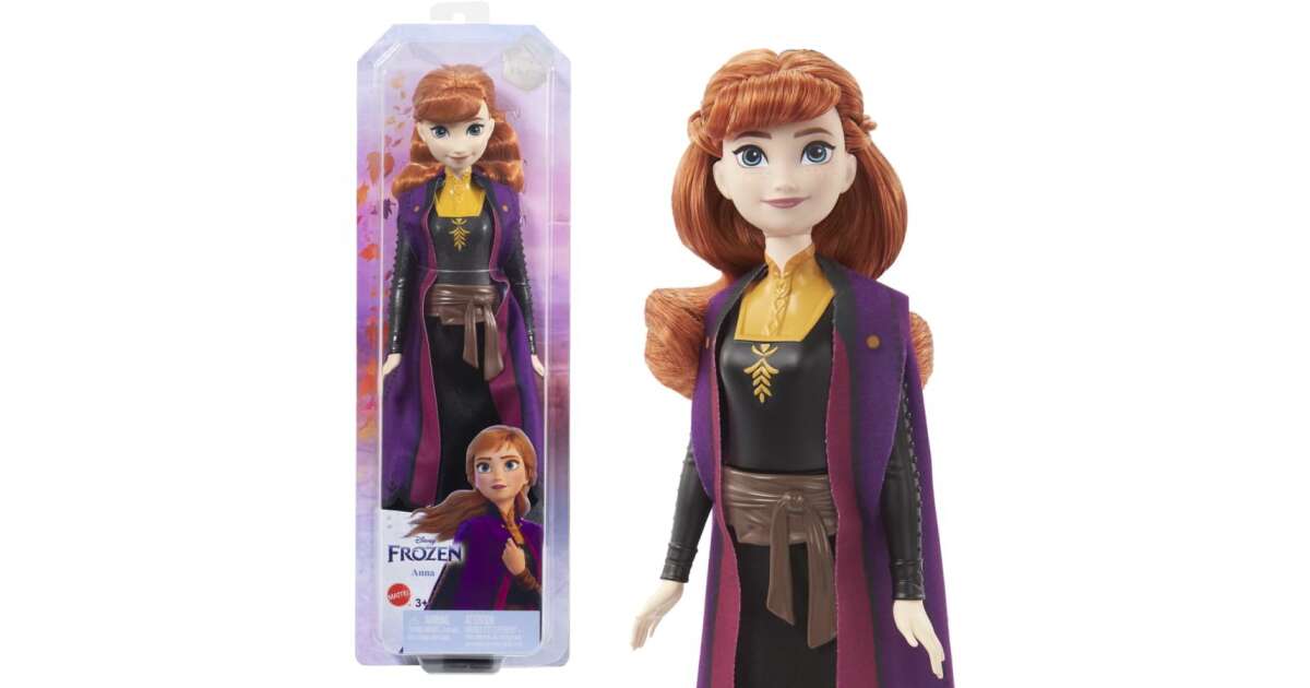 Mattel Disney Jégvarázs 2: Anna baba | Pepita.hu