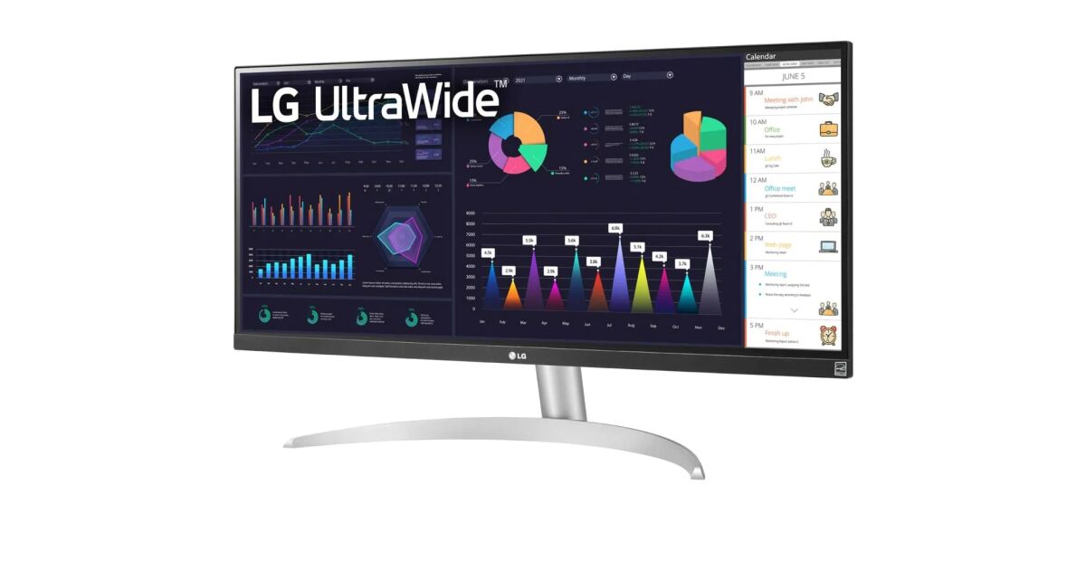 Monitor de calculator LG 29WQ600-W.AEU 73,7 cm (29) 2560 x 1080 pixeli ...