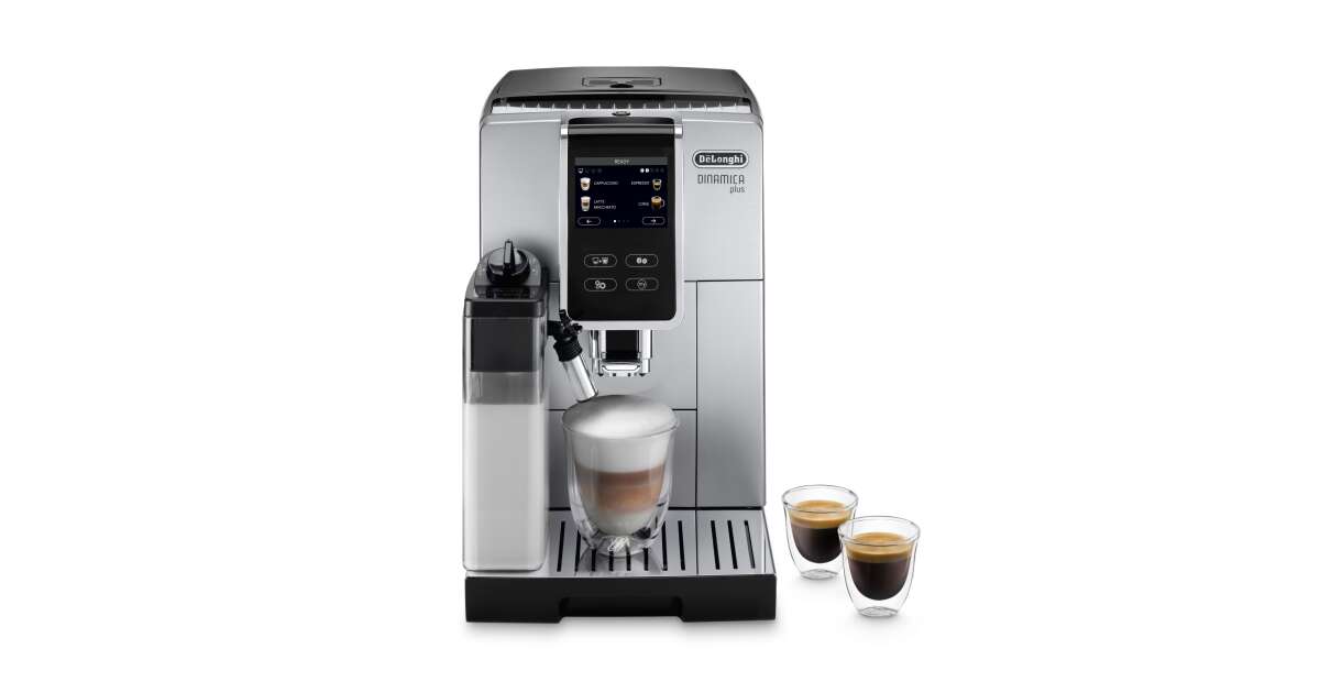 DeLonghi Dinamica Plus Ecam ECAM370.70.SB Automata Kávéfőző | Pepita.hu