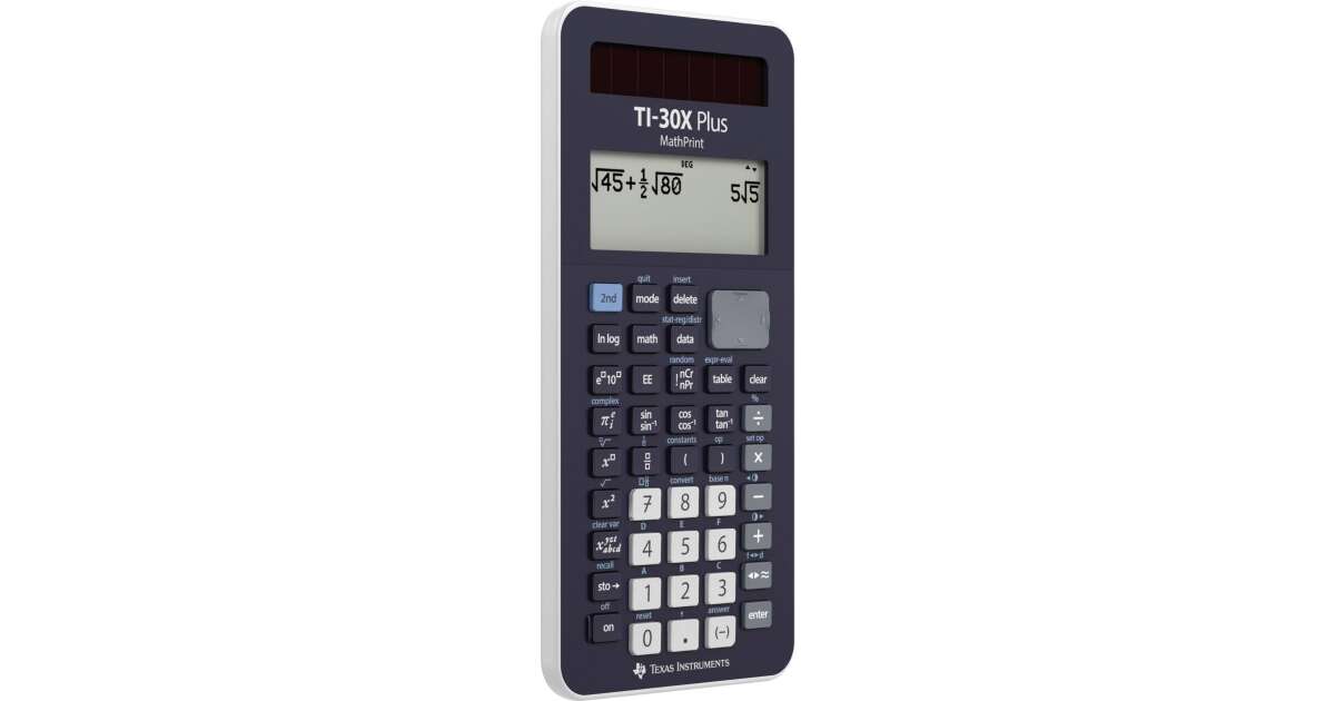Texas Instruments TI-30X Plus MathPrint Tudományos Számológép | Pepita.hu