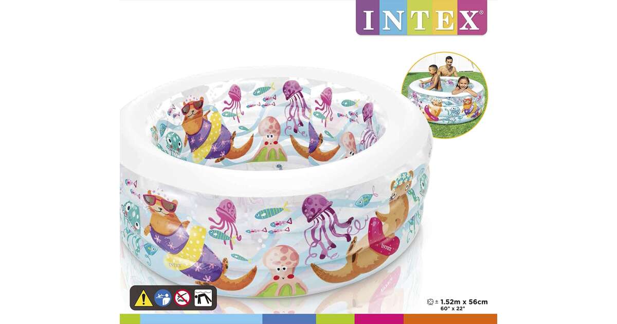 Intex Kis vidrás Felfújható gyerek medence | Pepita.hu