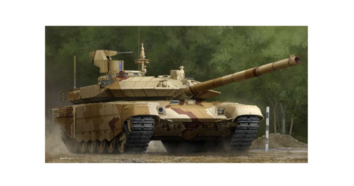Trumpeter T-90S orosz harckocsi műanyag modell (1:35) | Pepita.hu