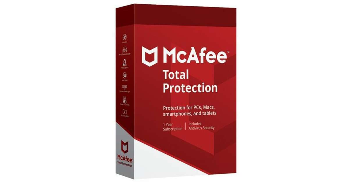 McAfee Total Protection 1 Device 2022 TOTAL PROT 1 DEV | Pepita.hu
