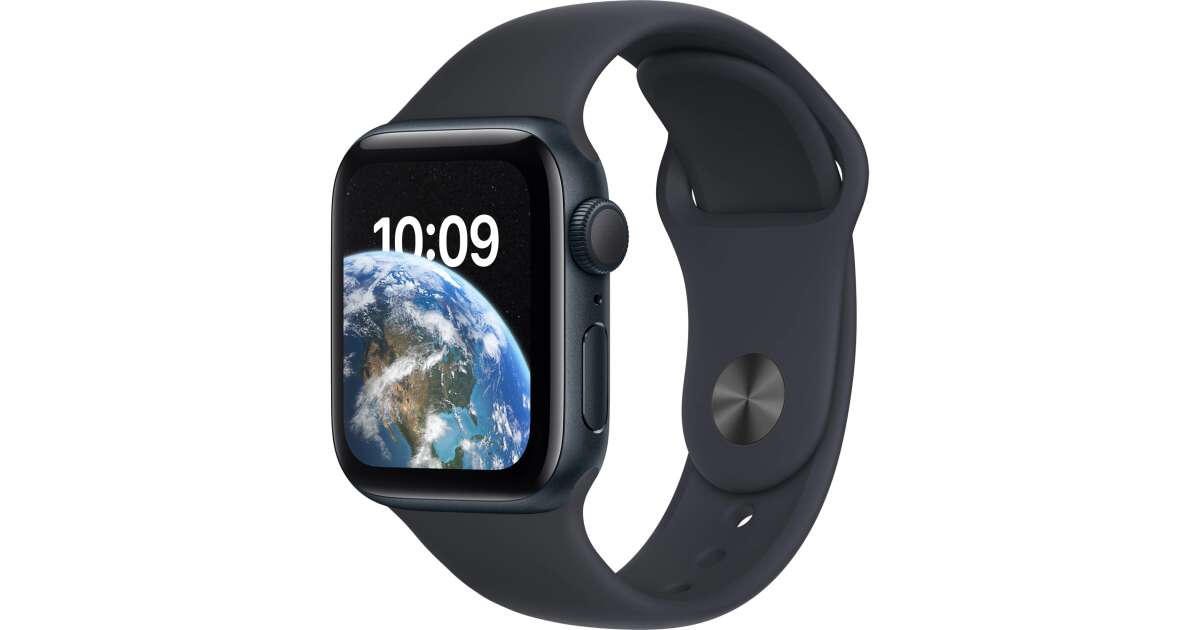 Apple Watch SE (2022) GPS (40mm) Okosóra - Fekete Alumíniumtok Fekete ...