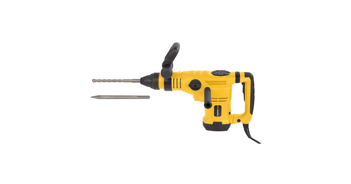 Powerplus gelber Meißelhammer SDS-Max 1600W POWX1190 | Pepita.com