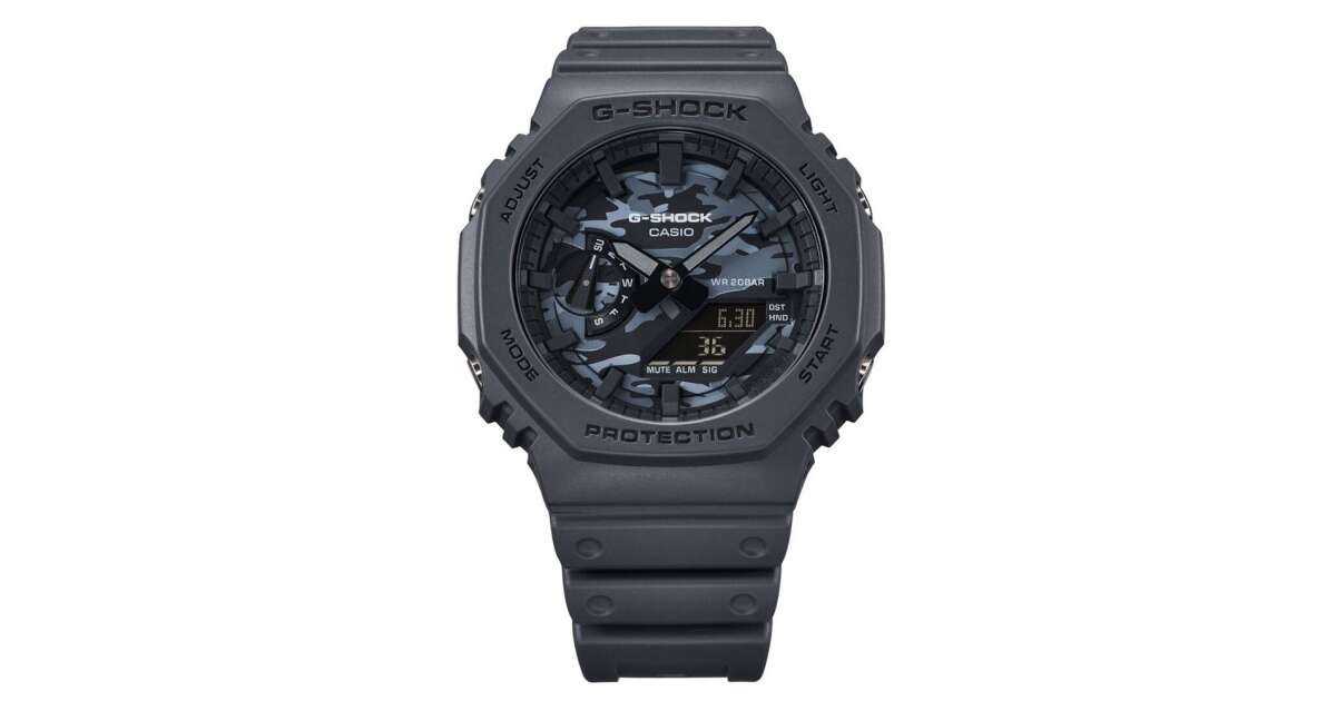 Casio G-Shock Original Analogue men's watch - Grey camouflage | Pepita.com