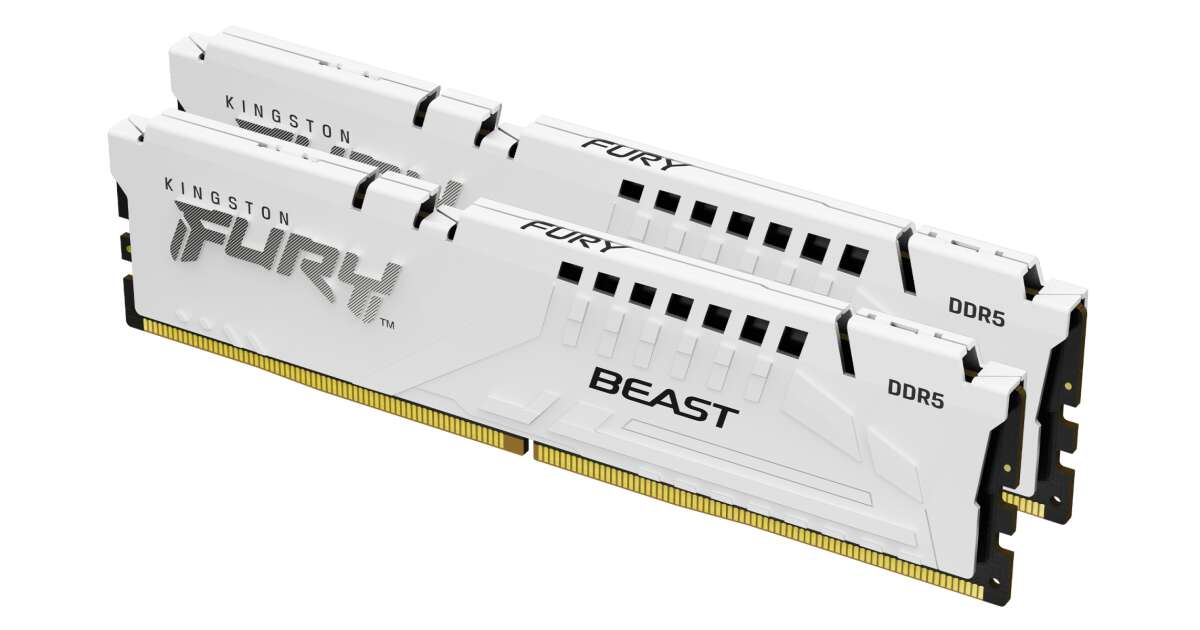 Kingston Technology FURY Beast memóriamodul 32 GB 2 x 16 GB DDR5 5600 MHz | Pepita.hu