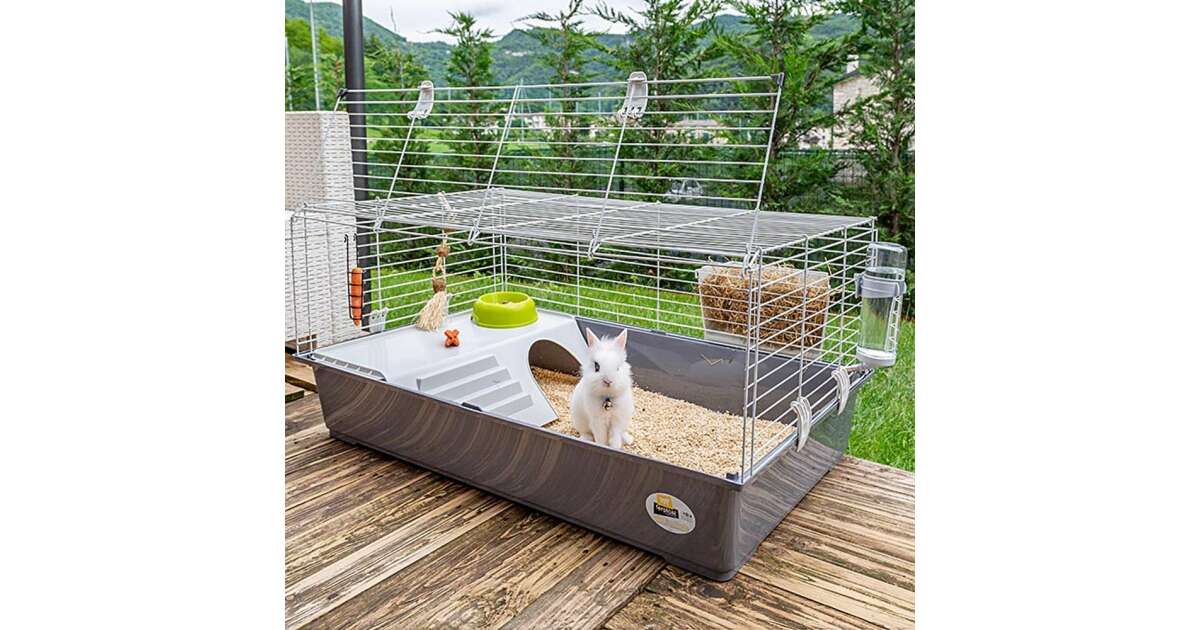 Ferplast Rabbit 100 Nyúl- és Tengerimalac Ketrec - 95x57x46cm | Pepita.hu