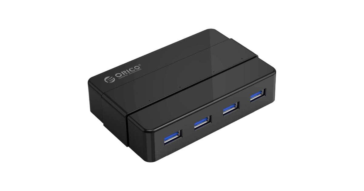 Orico H4928-U3-V1-EU-BK-BP USB Type-B 3.0 HUB (4 port) | Pepita.hu