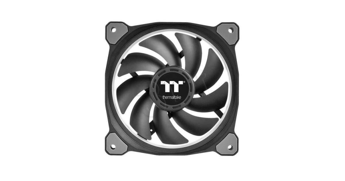 Thermaltake Riing Plus 12 RGB TT Premium Edition 120mm PWM rendszerhűtő ...