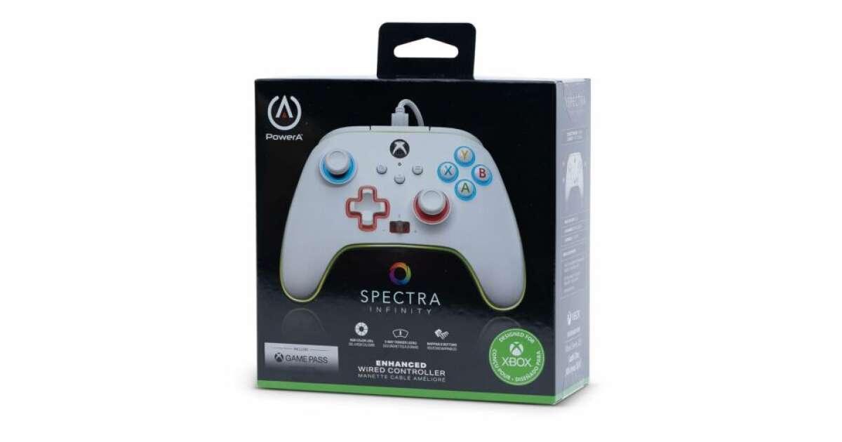 PowerA Spectra Infinity, Xbox Series X|S, Xbox One, PC, LED Lighting ...