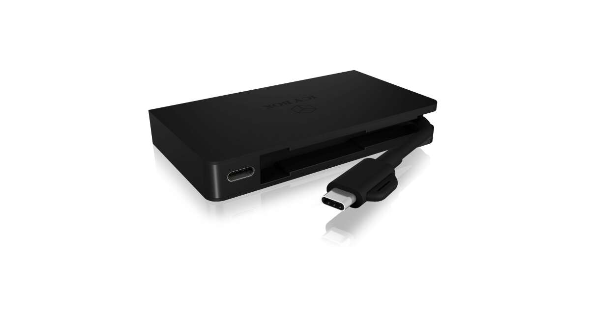 Raidsonic IcyBox USB Type-C DockingStation w/ integrated Kábel IB ...