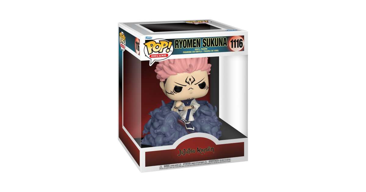 Funko Pop! Deluxe: Jujutsu Kaisen S1- Sukuna # Vinyl Figure ... Funko Pop! Deluxe: Jujutsu Kaisen S1- Sukuna # Vinyl Figure ...