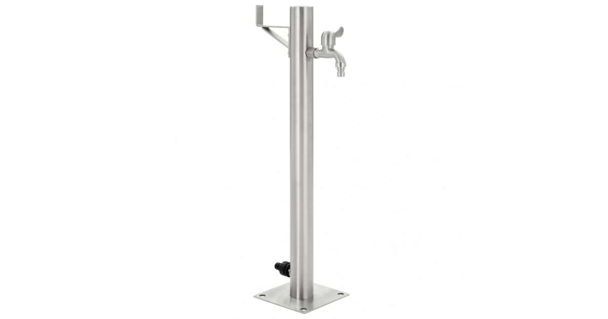 Kerti Vízcsap - Rozsdamentes Acél - 65 cm | Pepita.hu