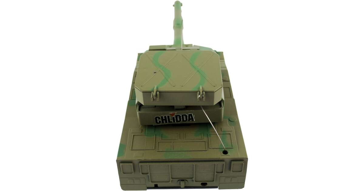 Power BB Tank - távirányítós tank, 25 x 10 x 12cm, Zöld | Pepita.hu