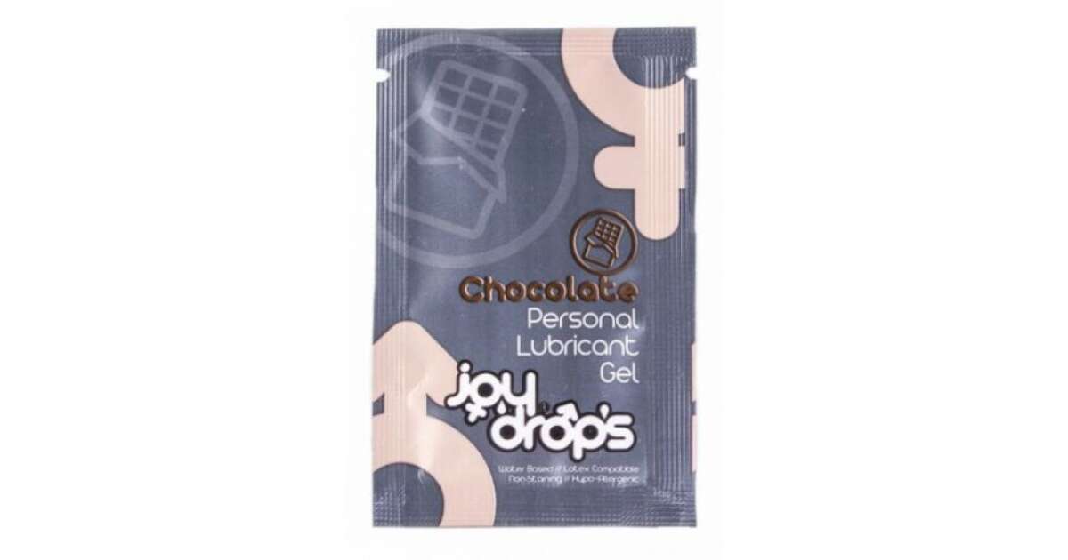 Joy Drops Chocolate Személyes Kenőcs Gél - 5 ml | Pepita.hu
