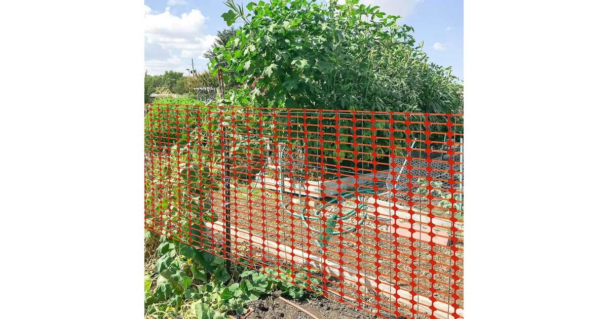 Timeless Tools Plasa de gard din plastic, 50 metri, decupabil | Pepita.com