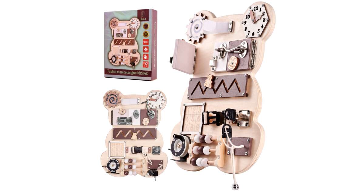 LULILO sensory manipulation board MISIAO | Pepita.com