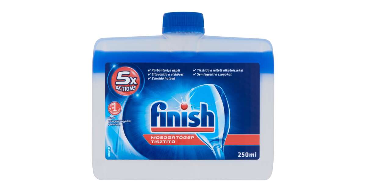 Solutie pentru curatat masina de spalat vase Finish 250ml | Pepita.com